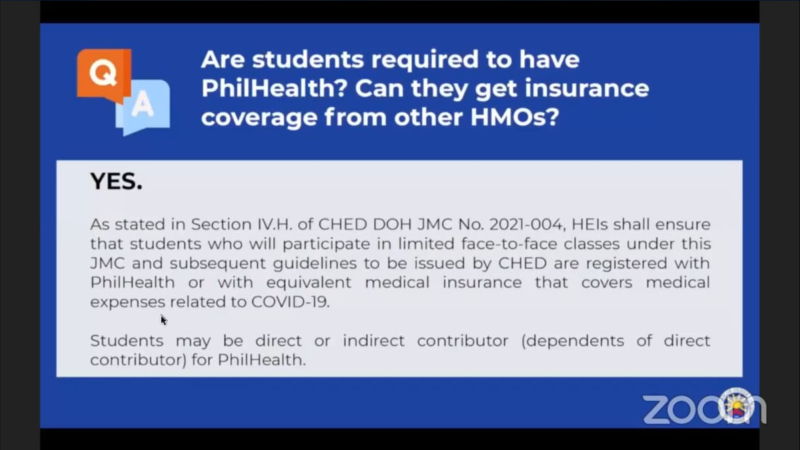 Ched Doh Joint Memorandum Circular Jmc No 2021 004 Guidelines On The Implementation Of